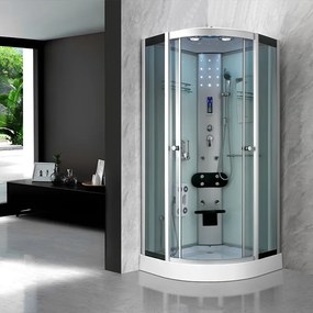 Terra Hydromasážní box WSH7120W, 90x90 bez sauny
