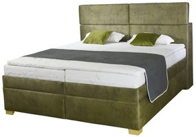 Postel YOGA BOXSPRING, 200x200 cm