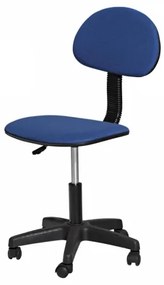 Dětská židle bez područek modrá HS 05