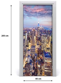 Fototapeta samolepící na dveře New York 85x205 cm