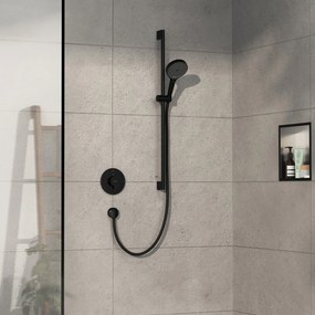 Hansgrohe ShowerSelect Comfort S, termostat pod omítku pro 1 spotřebič, černá matná, HAN-15553670
