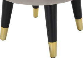 Taburet PARIS 35 cm šedý