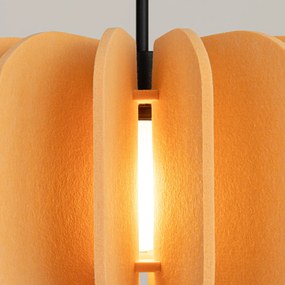 Sollux Lighting Závěsná lampa MULA 45 žlutá
