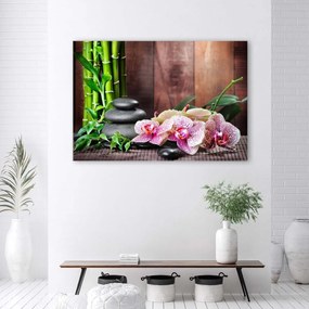Obraz na plátně Orchidej Květiny Příroda - 90x60 cm