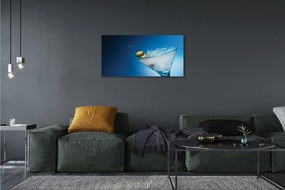 Obrazy na plátně skleněné olivy 140x70 cm