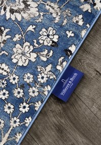 Villeroy & Boch Kusový koberec 106119 Blue, Cream, 200x280, modrá, ložnice