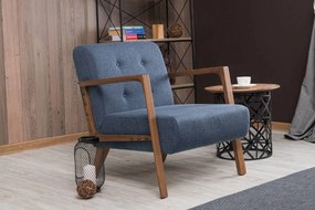 Designové křeslo Tamarix modré