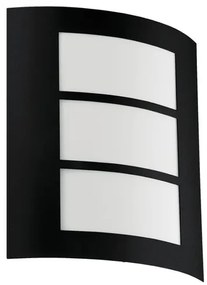 Nástěnná lampa Eglo CITY pozink černá 99567