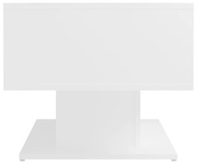 Konferenční stolek bílý 103,5 x 50 x 44,5 cm dřevotříska - Default Title