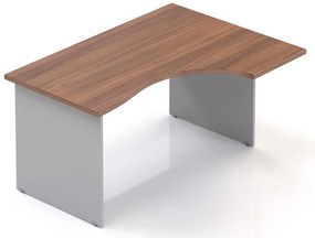 Rauman Kancelářský stůl Visio LUX 136x70/100 cm pravý Barva: Ořech