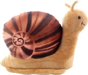 UNI-TOYS Plyšový šnek ECO-FRIENDLY / 24 cm / od narození