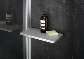 Hüppe Select+ polička stříbrná matná SL2101087