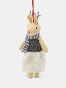 Sinsay - Vánoční dekorace ve tvaru myši - šedá