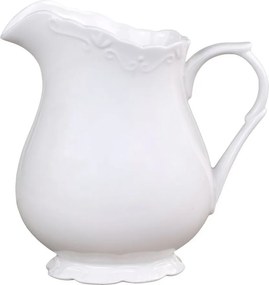 Porcelánový džbán s krajkou Provence lace - 18cm / 1.1L