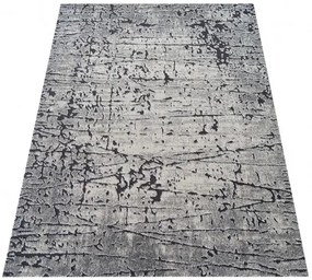 Moderní abstraktní šedý koberec Šířka: 160 cm | Délka: 220 cm