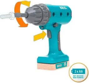 BRIO Stavebnice BUILDER Vrtačka na baterie / od 3 let