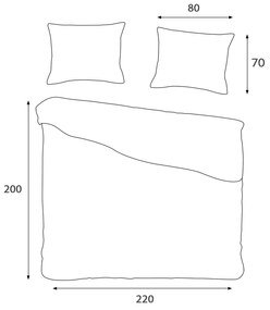 SATÉNOVÉ LOŽNÍ POVLEČENÍ SATYNLOVE CLASSIC 200X220 CM, 2 KS 70X80 CM TMAVĚTYRKYSOVÁ