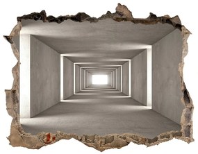 Wallmuralia Díra 3D fototapeta nálepka Betonový tunel 95x64 cm