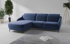 XXXLutz ROHOVÁ SEDAČKA, textil, modrá Sit & More - Sedací soupravy - 000144024125