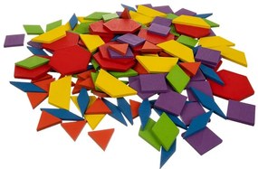 Vzdělávací puzzle - geometrické obrazce