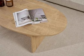 Designový konferenční stolek Wealote 120 cm vzor dub