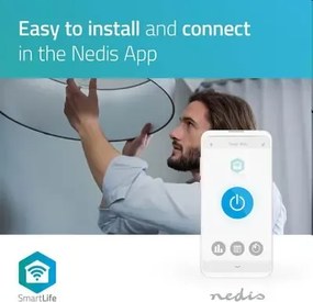 Nedis Smart LED žárovka GU10 / LED žárovka / GU10 / 330 lm / 4,5 W