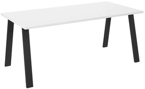 Vikio Jídelní stůl KOLINA 185x90 cm černá/bílá