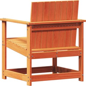 vidaXL Zahradní židle 62 x 56 x 77 cm masivní borovice [844662] Barva: Bílá borovice