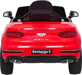 Ramiz Dětské elektrické autíčko Bentley Bentayga S červené