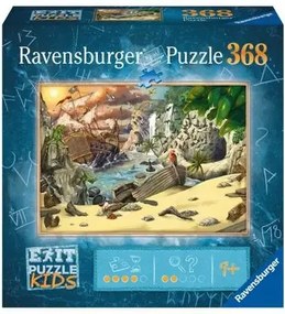 Ravensburger - Puzzle - Exit KIDS Puzzle: Piráti / 368 dílků / od 9 le