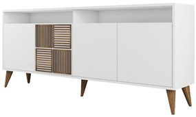 Designová komoda Cadelaria 180 cm bílá