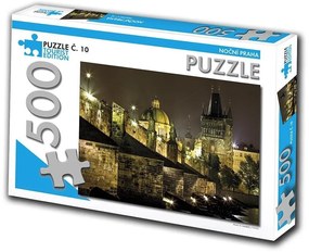 Puzzle puzzle noční praha 500 dílků (č.10)