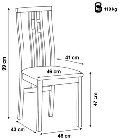 GRIGLIA – masiv buk, buk, šedý potah Autronic