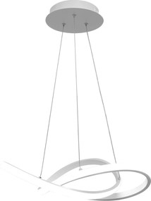 Toolight - LED stropní svítidlo + dálkový ovladač APP392-CP, bílá, OSW-06908