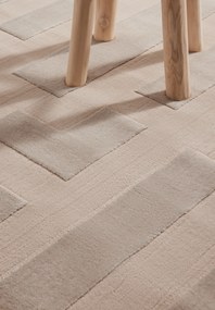 ELLE Decoration, Běhoun Perles 106189 Beige Cream z kolekce Elle, 80x240, béžová, ložnice