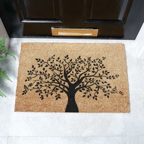 Rohožka z kokosového vlákna 40x60 cm Tree of Life – Artsy Doormats