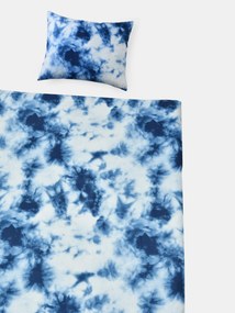 Sinsay - Povlečení s efektem tie-dye - modrá