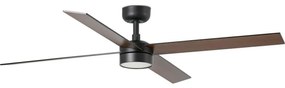FARO Barcelona FARO 34356WT-1TW-LED Stm. vent. RUDDER L 18W/230V hnědá/černá pr. 132 cm WT + DO 34356T1TW