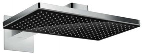 Hansgrohe Rainmaker Select - Hlavová sprcha 460, 1 proud, rameno 46 cm, černá/chrom 24003600