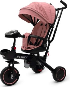 Dětská tříkolka Baby Mix Peony EVA růžová