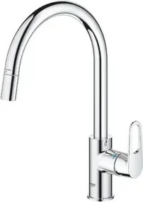 Grohe Start Flow - Dřezová baterie s výsuvnou koncovkou chrom