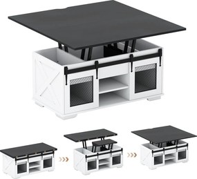 Costway Konferenční stolek s výškově nastavitelnou deskou stolu