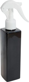 Dávkovač na mýdlo 250 ml černý s bílým rozprašovačem mini LUNA