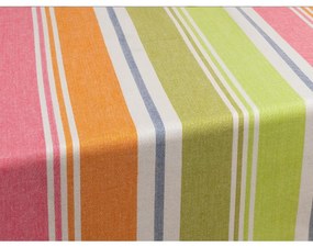 SCANquilt ubrus RIVA pruhy multi 140 x 180 cm