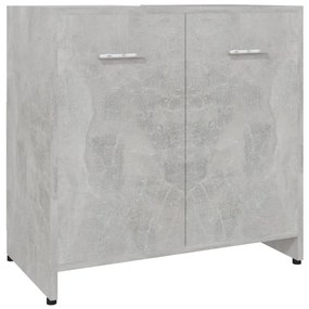 vidaXL Koupelnová skříňka betonově šedá 60 x 33 x 61 cm dřevotříska