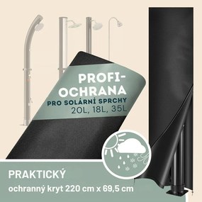 Solární sprcha BOW, 20 l, černá Monzana