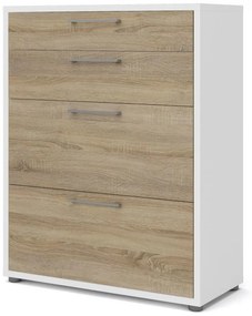 FN Skříňka Office 80400/158 bílá/dub sonoma