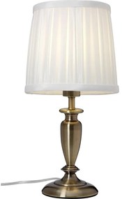 Cottex B1099A - Stolní lampa INEB 1xE14/40W/230V bronzová B1099A
