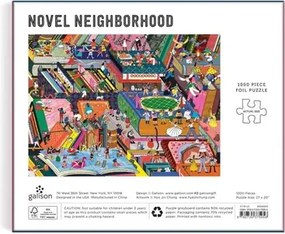Galison Puzzle Román ze sousedství 1000 dílků / od 3 let