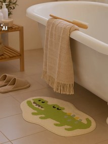 Sinsay - Koupelnový kobereček s vánočním motivem - zelená